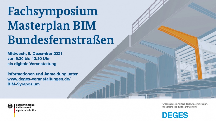 Digitales Fachsymposium zum Masterplan BIM Bundesfernstraßen | buildingSMART Deutschland